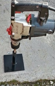 SDS+ Plus Tamper Plate XL Vibrating Compactor Ballust Wacker Hilti ...