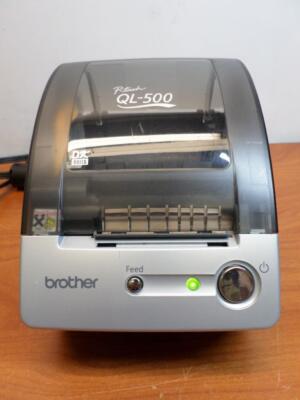 Brother P-Touch QL-500 Thermal Label Printer 12502610502| eBay