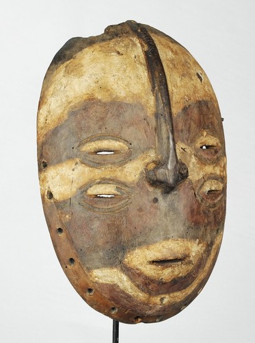 Very rare initiation BEMBE Mask Congo DRC African Tribal Art NO RESERVE ...