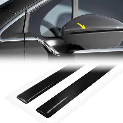 Reflective 3D Adhesive Strips for Car Mirrors, Black, 1 x 30 cm, 4 ...
