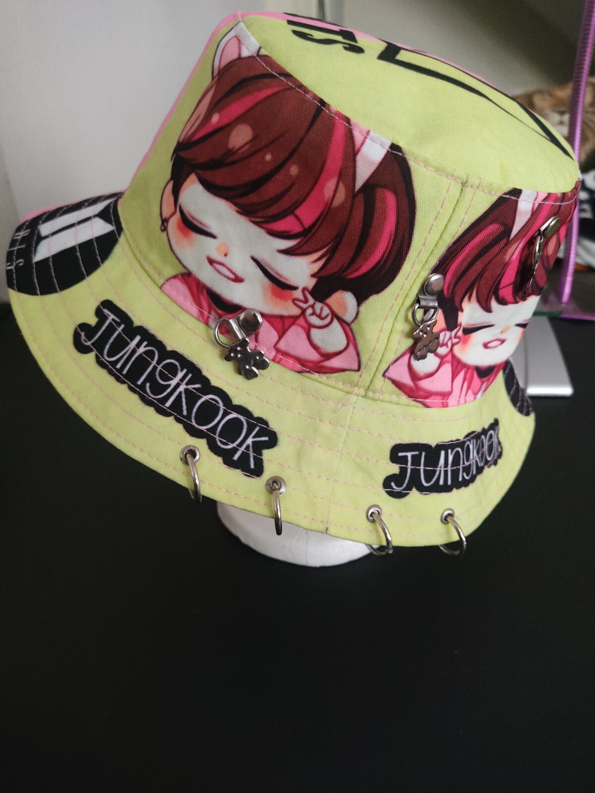 BTS jungkook k pop korea tour concert bucket hat preo… - Gem