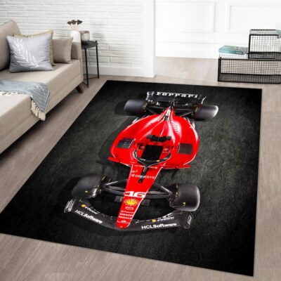 Formula Rug, Car Decor, Young Room Rug, Sport Cars Rug, Game Room Rug ...