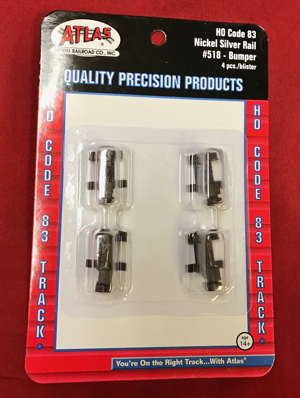 Atlas #518 HO-scale Code 83 Bumpers (4) | eBay
