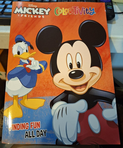 MICKEY & Friends: Finding Fun All Day 64pg Colortivity by Retail ...