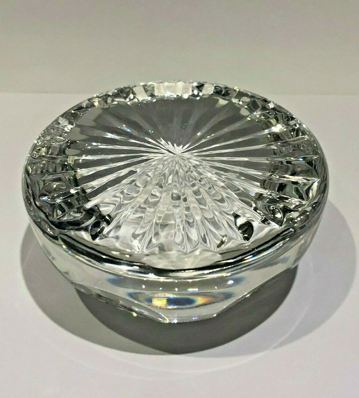 LOVELY RARE EDINBURGH CRYSTAL PAPERWEIGHT 75 mm | eBay UK