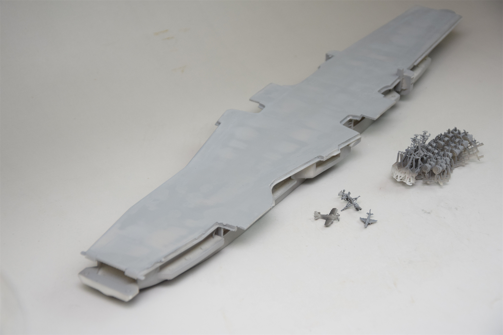 3D Printed 1/700 USS United States CVA-58 aircraft carrier Unpainted ...