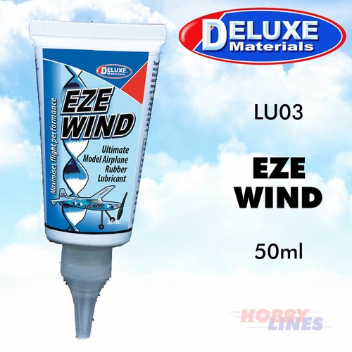 EZE WIND 50ml Model Airplane Rubber Lubricant LU03 Deluxe Materials | eBay