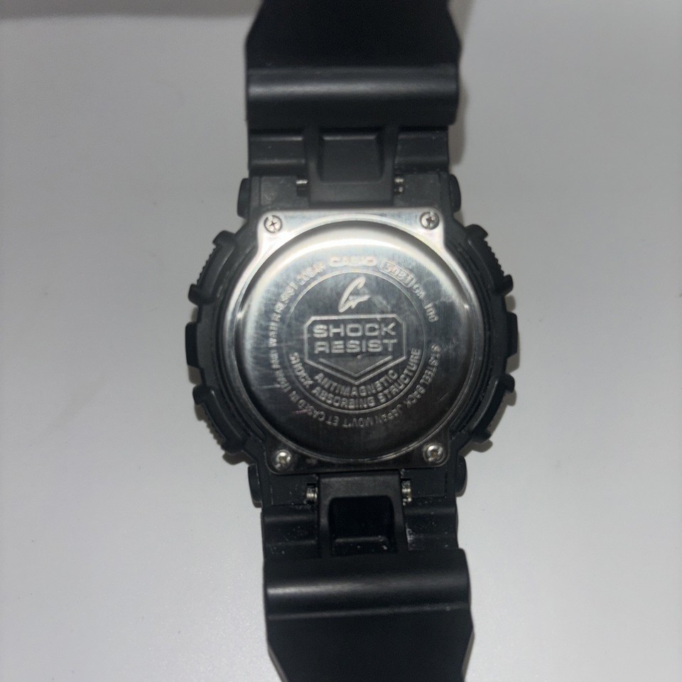 Casio G-Shock 5081 Black Resin Strap Anti-Magnetic Ana-Digital GA100 ...