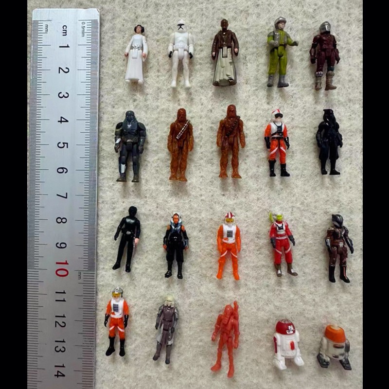 20pcs Rare Star Wars Micro Galaxy Squadron Droids Pilot Clone Trooper ...