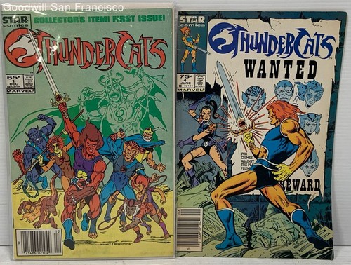 Marvel Star Comics Thundercats #1 Newsstand Edition Lion-O Panthro ...
