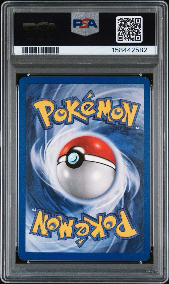 2000 Pokemon Rocket's Mewtwo Holo 1ST EDITION PSA 8 - Corner Swirl 💫🌀 ...