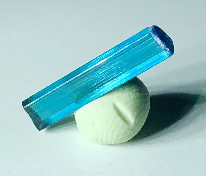Rare Paraiba Color Tourmaline Crystal Raw Gemstone Natural Specimen ...