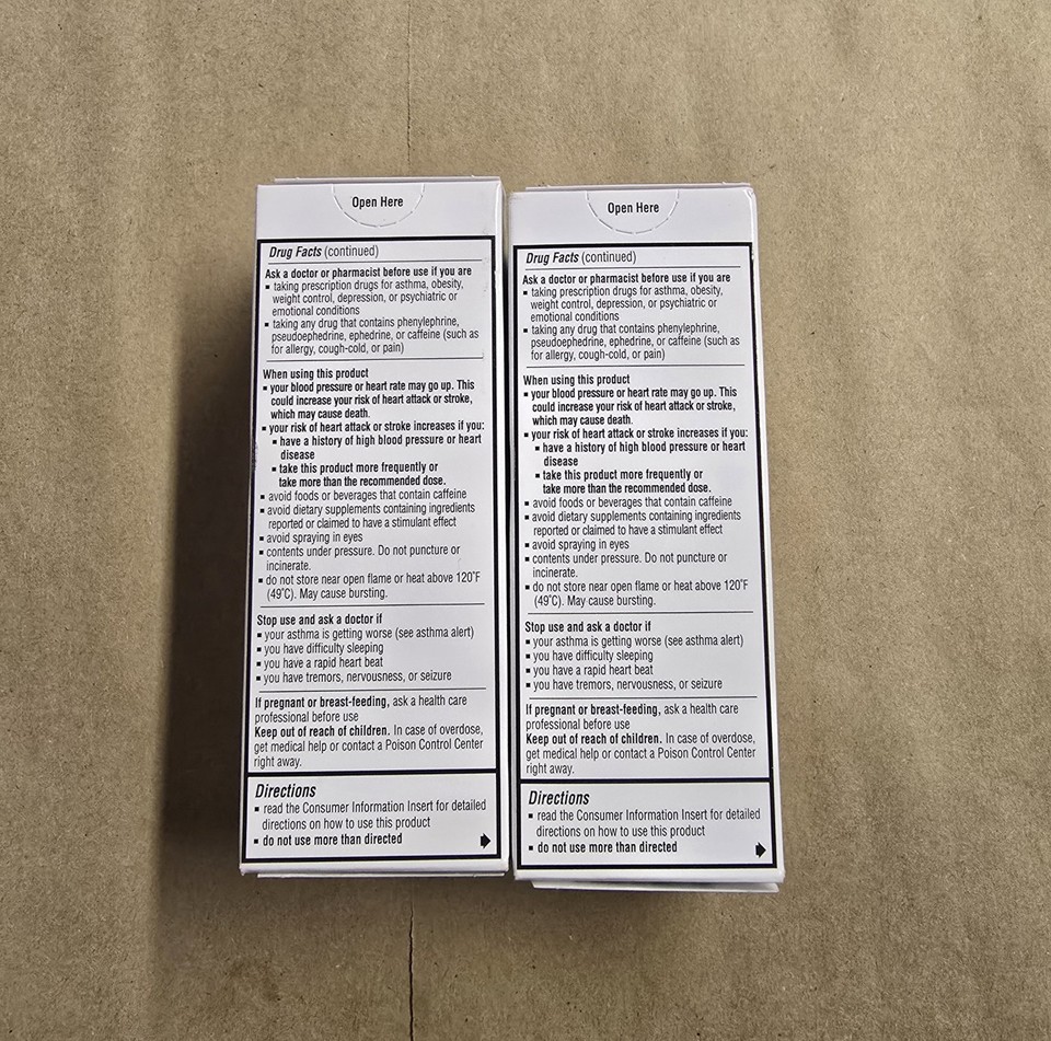 2 Pack Primatene MIST Epinephrine Inhaler EXP 12/2026+ FREE SHIPPING ...