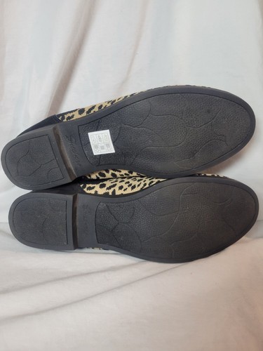 Skechers Women's Cleo Prep Chic Cheetah Black Suede Slip On Shoe Size ...
