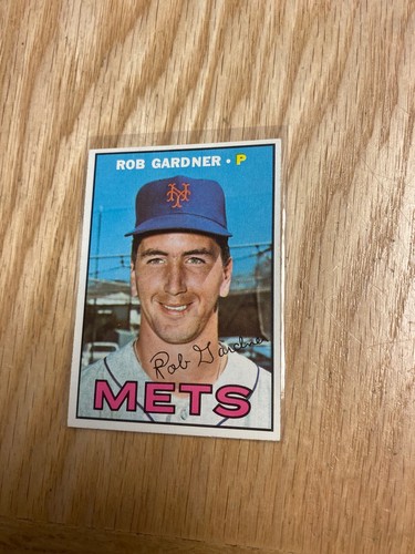 1967 Topps Rob Gardner New York Mets Card #217 | eBay
