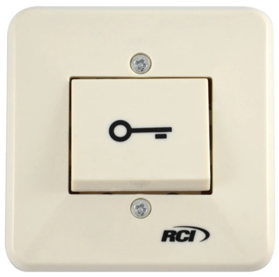RCI 909F-MO Series Flush Mount Rocker Switch Pushbutton, Beige Finish ...