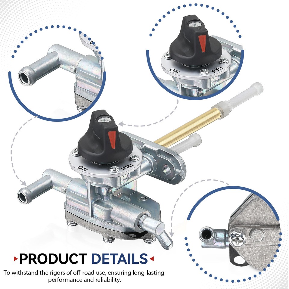 NEW 2002-2007 FOR SUZUKI EIGER LTA LTF 400 FUEL PETCOCK ON OFF VALVE 44300-38F03 | eBay