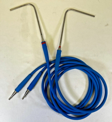 Pair of Pilling Weck Angled Light Carrier Fiber Optic Cables Oval Tube ...