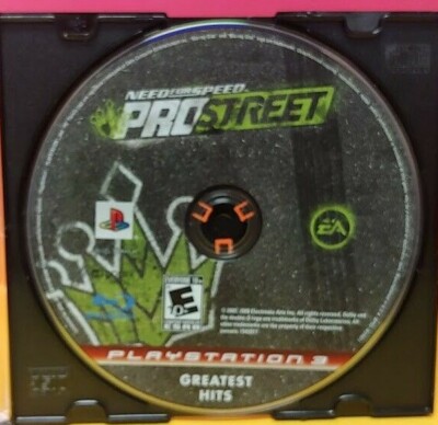 Need For Speed Pro Street - PS3 Sony Playstation 3 GAME Tested Working ...