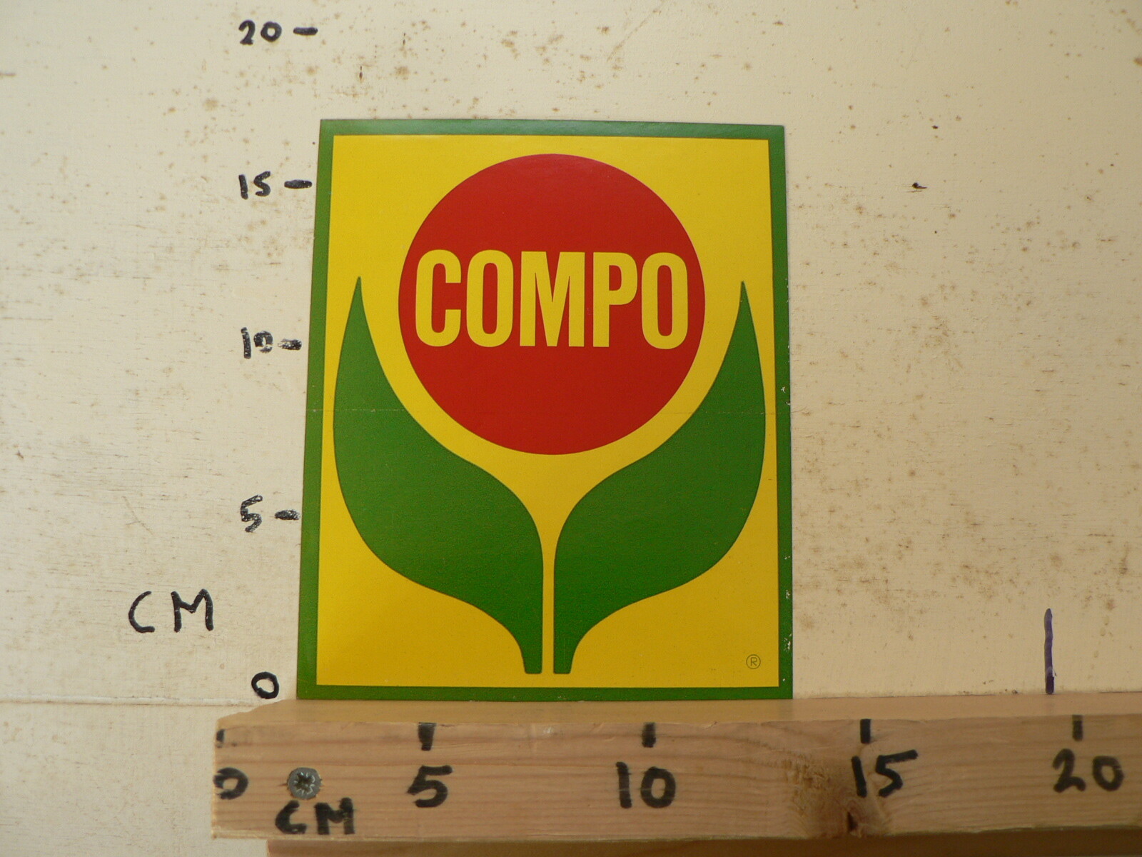 STICKER,DECAL COMPO LOGO BLOEMEN FLOWERS ? LARGE STICKER | eBay