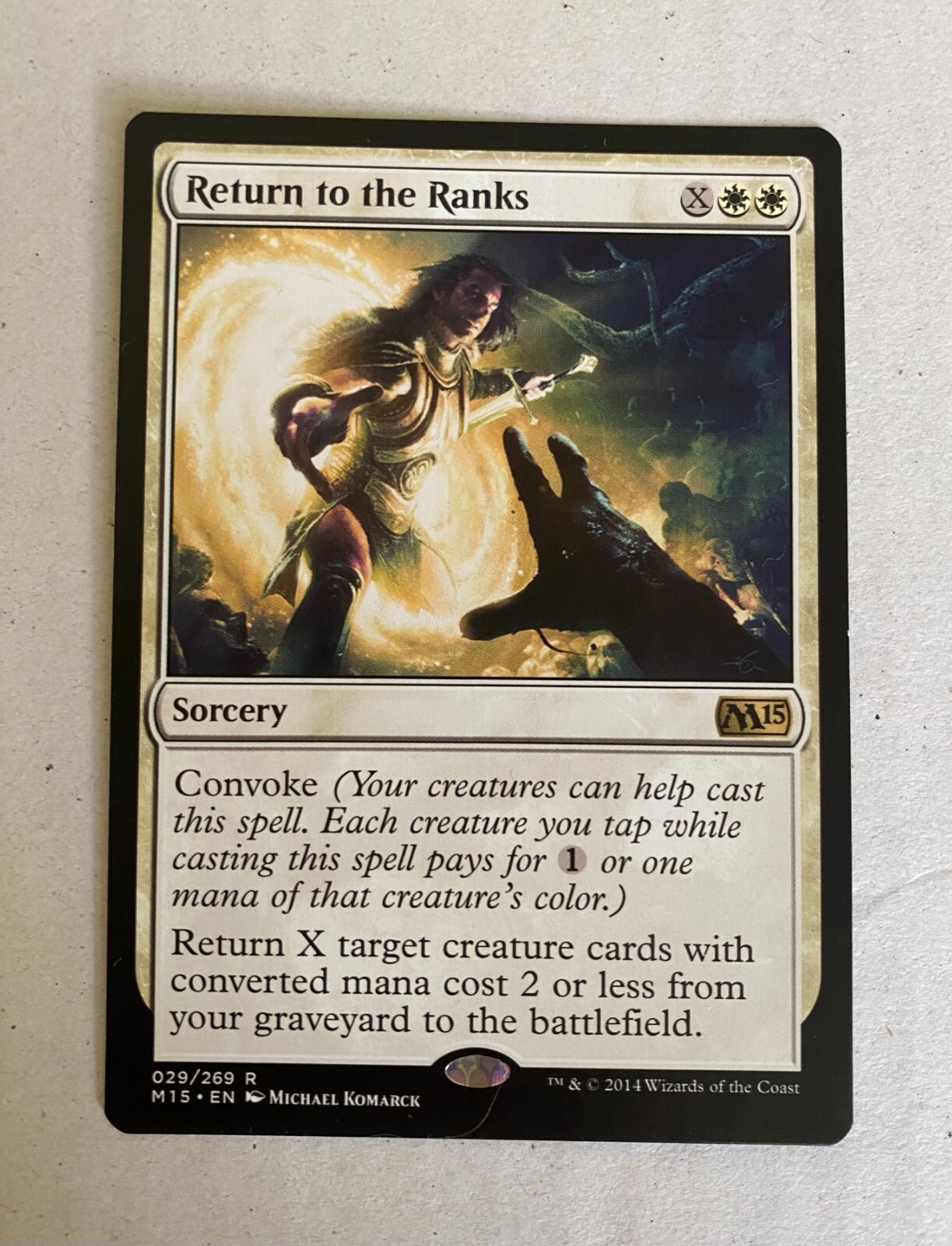 Return to the Ranks MTG Magic the Gathering card 029/269 Rare 2014 Near ...