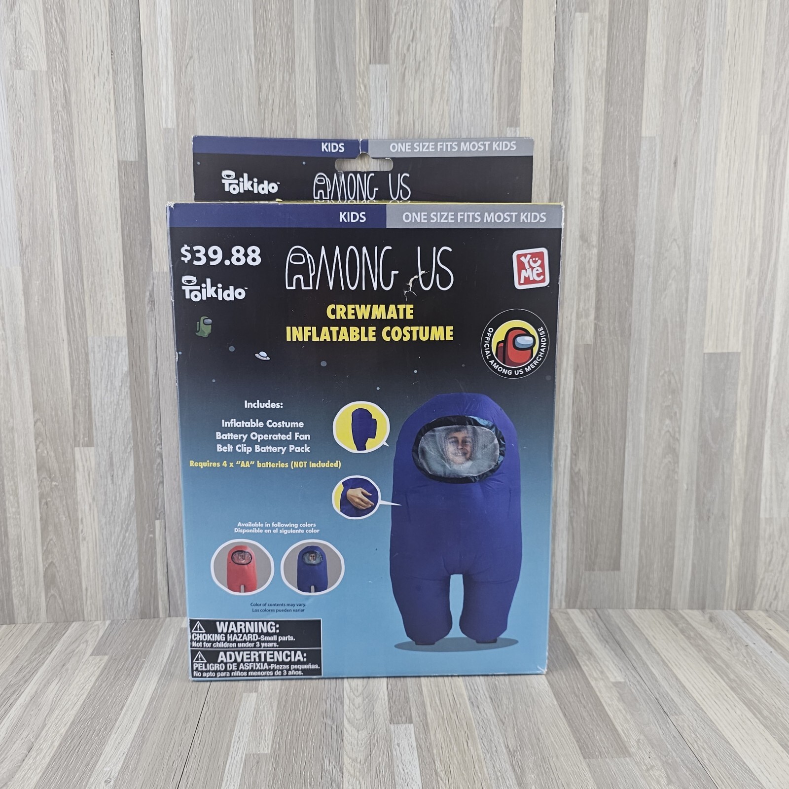 Among Us Crewmate Youth Kids Inflatable Halloween Cos… - Gem