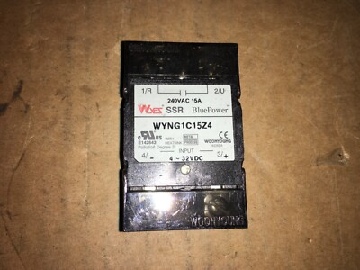 Wyes SSR BluePower, WYNB1C15Z4, 240vac, 15A, LG-371 | eBay