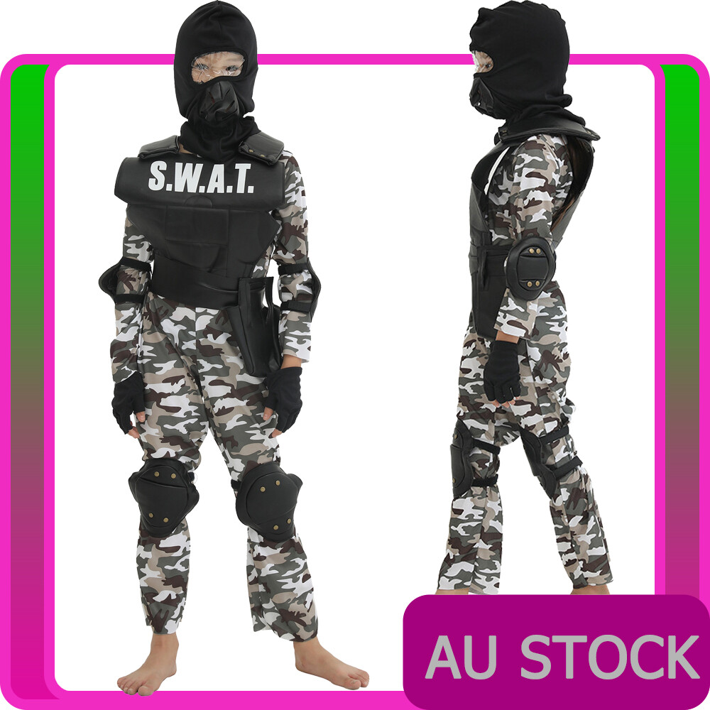 Swat Team Costume For Teens