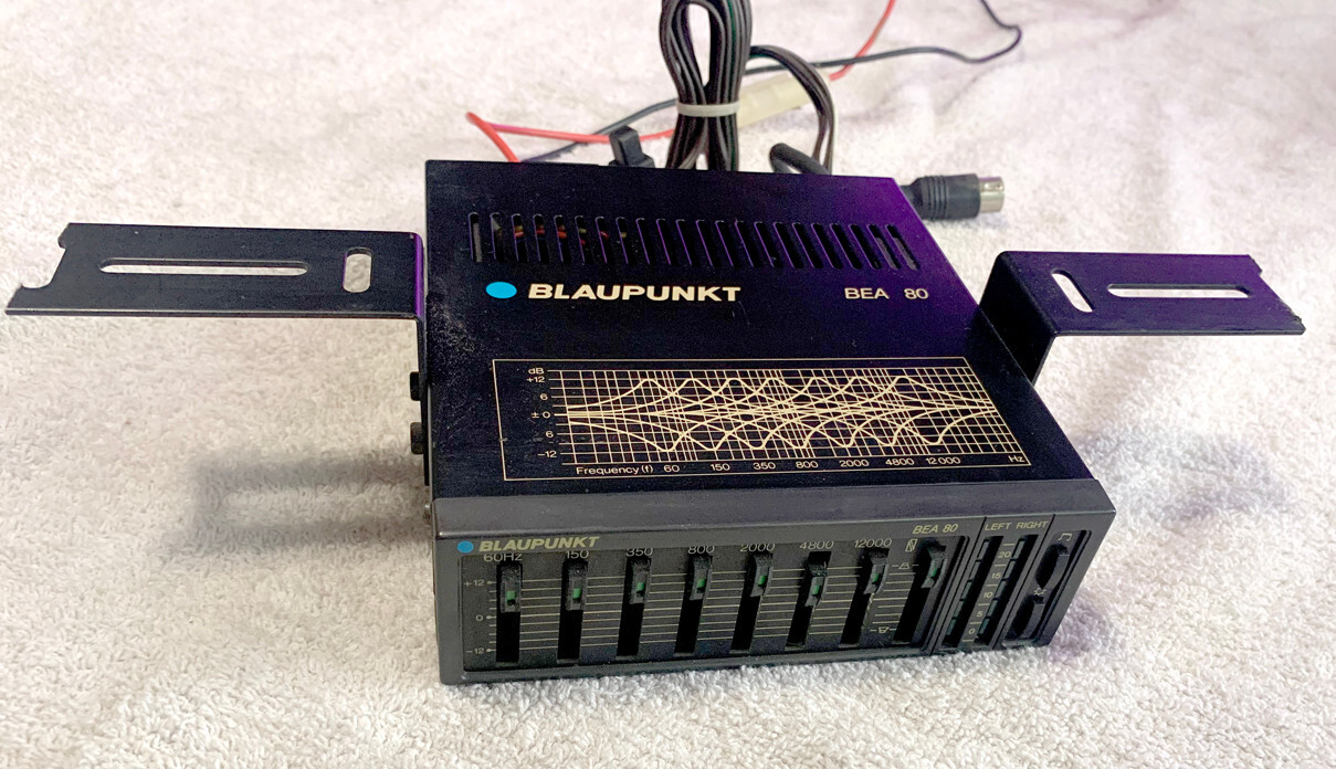 Vintage Blaupunkt BEA-80 Quadro Amplifier Equalizer Booster 4x20 Watts ...