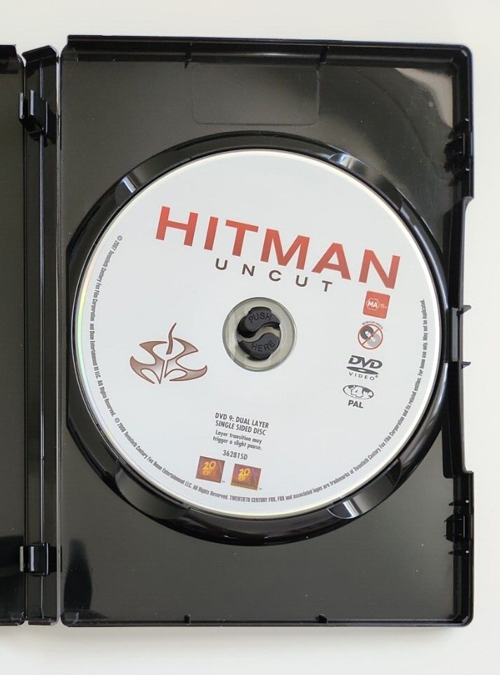 Hitman Uncut DVD Movie Region 4 PAL Action Thriller Assassin Timothy ...
