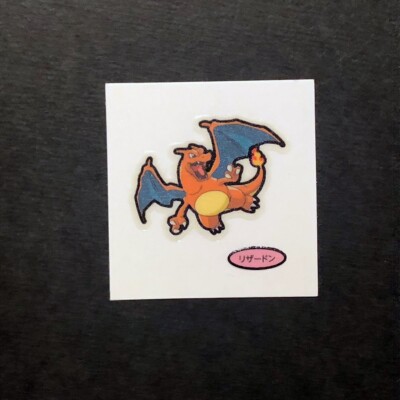 S0555 Charizard Japanese Pokemon Daiichi Pan Sticker Deco Chara 2" F18 ...