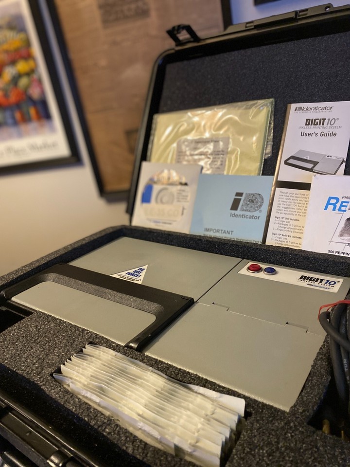 Digit 10 Inkless Fingerprinting System | eBay