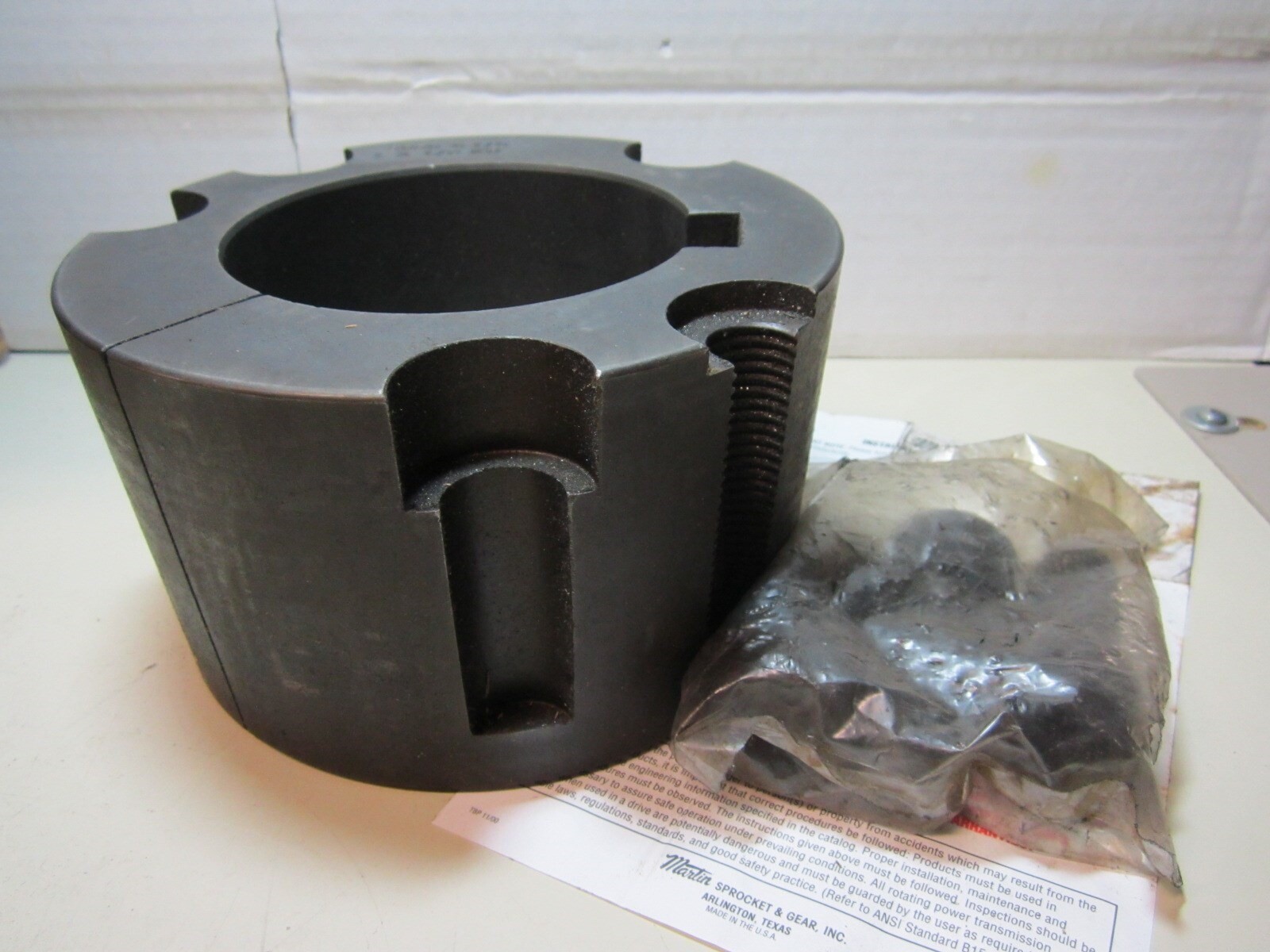 Martin 5050-4-1/4 Tapered Bore Bushing 4-1/4" x 1" x 1/2" Torque 3100 ...