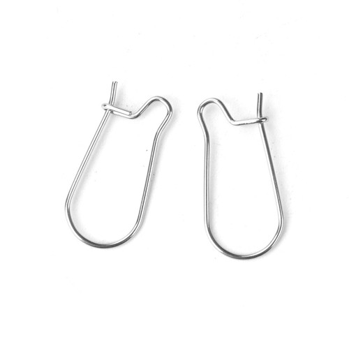 JGFinds Stainless Steel Ear Wire Hooks, 48 Pack Earring Findings ...
