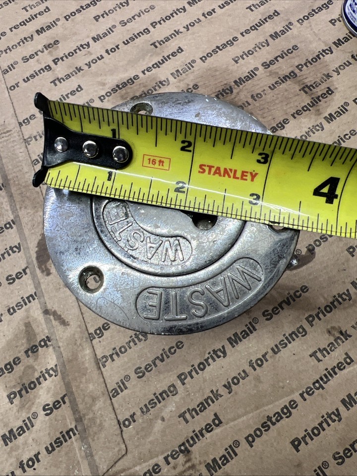 Boat waste tank filler fitting with cap | eBay