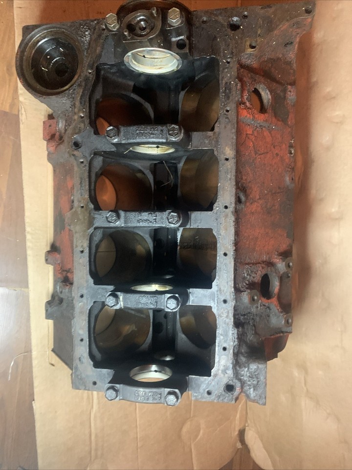 SBC 350 V8 ENGINE MOTOR BLOCK 3970010 BOLT MAIN GM 2 Bolt 1972 | eBay
