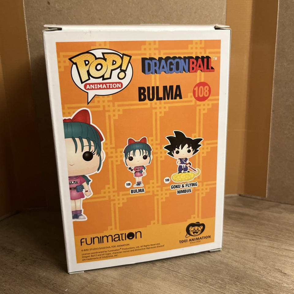 Funko Pop! Vinyl: Dragon Ball - Bulma #108 849803074265| eBay