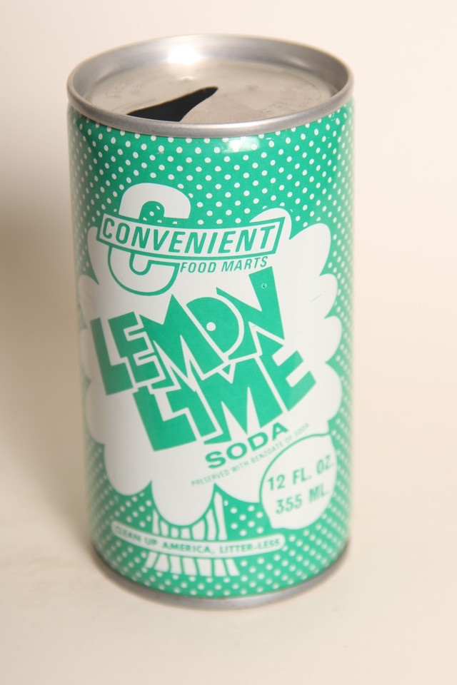 Convenient Lemon Lime soda can | eBay