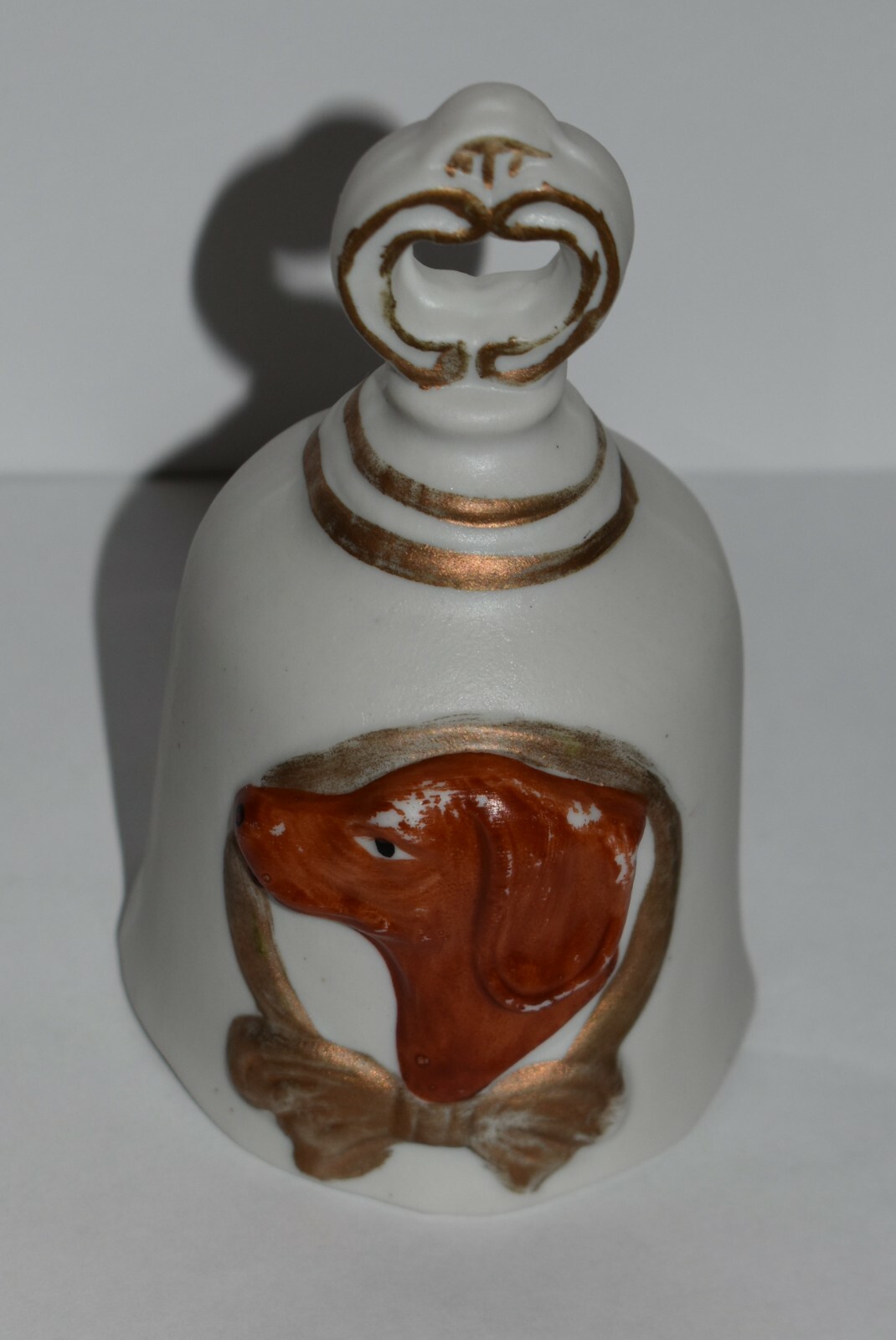 Vintage Midcentury Pottery Bell Handmade Hand Painted Bell Art Pottery ...