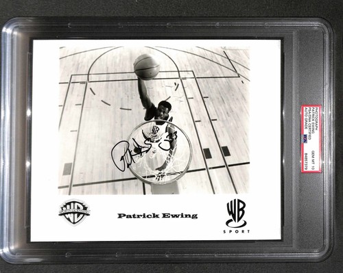 Patrick Ewing WB Sport Type 1 Original Photo Signed Autographed 8x10 ...