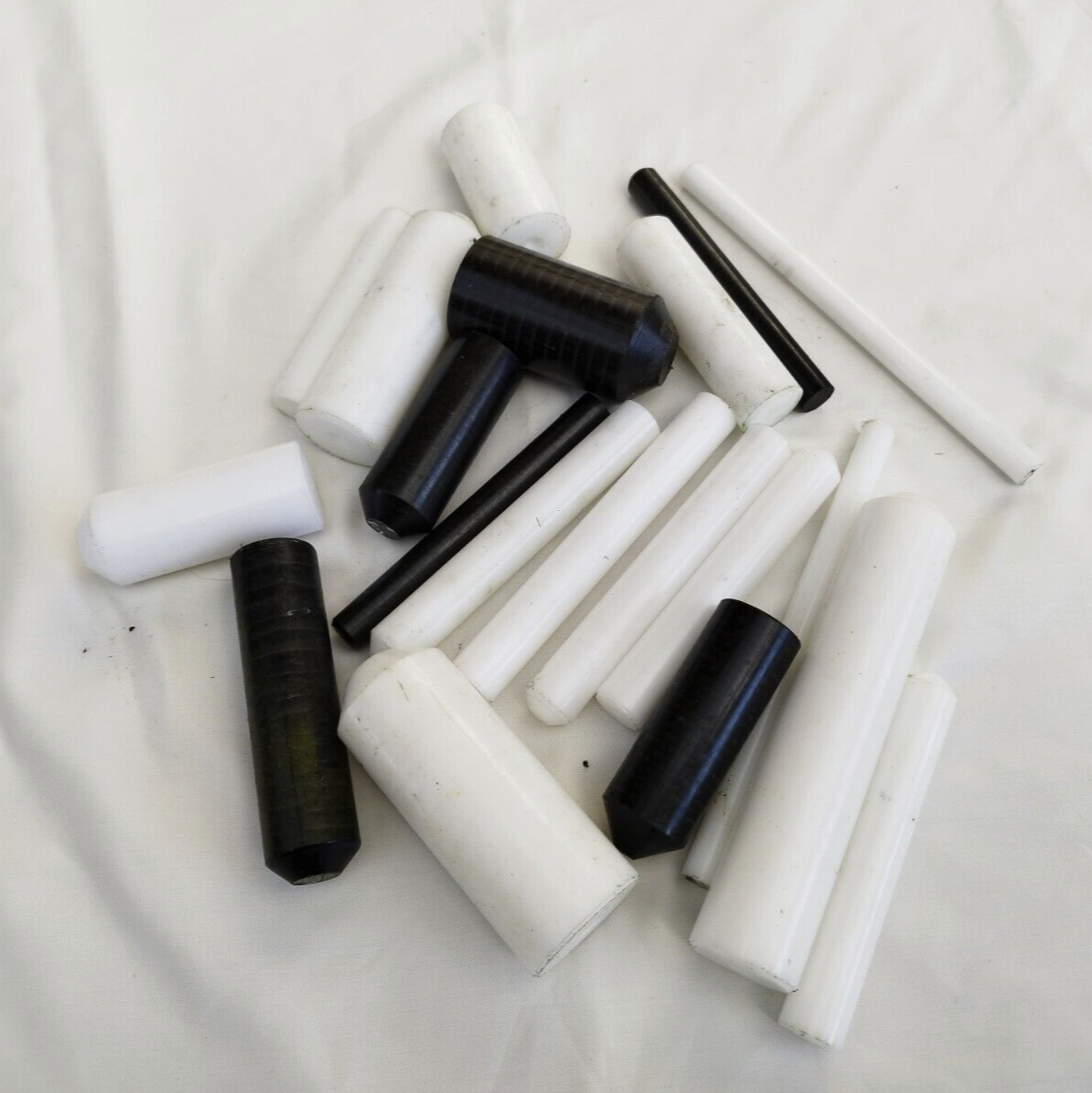 1.5kg Acetal (Copolymer) (POM) Engineering Plastic Offcuts Mixed Bag ...