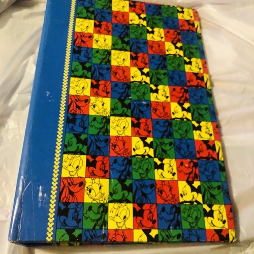 Vintage Holson 90s Disney Photo Album or Folder Multicolor Large 13.5x9 ...