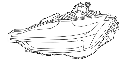 Genuine Volvo Headlamp Assembly 31689322 | eBay