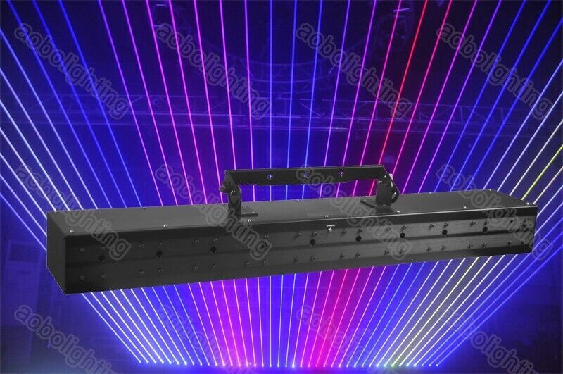 Dj club laser light 10 eyes Luces Láser Full Color laser bar beam lazer ...