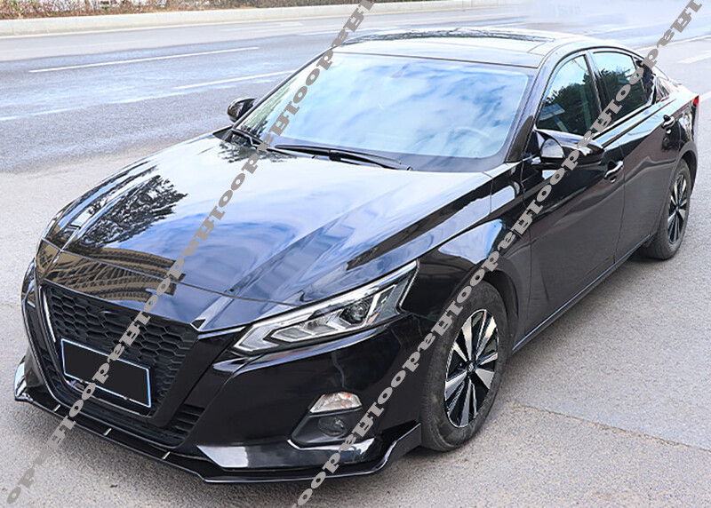 For Nissan Altima 2019-2021 Carbon fiber FRONT Bumper Grills Moulding ...