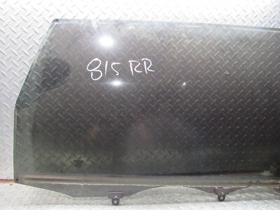 2004-2010 Toyota Sienna Right Rear Passenger Door Glass with Privacy ...