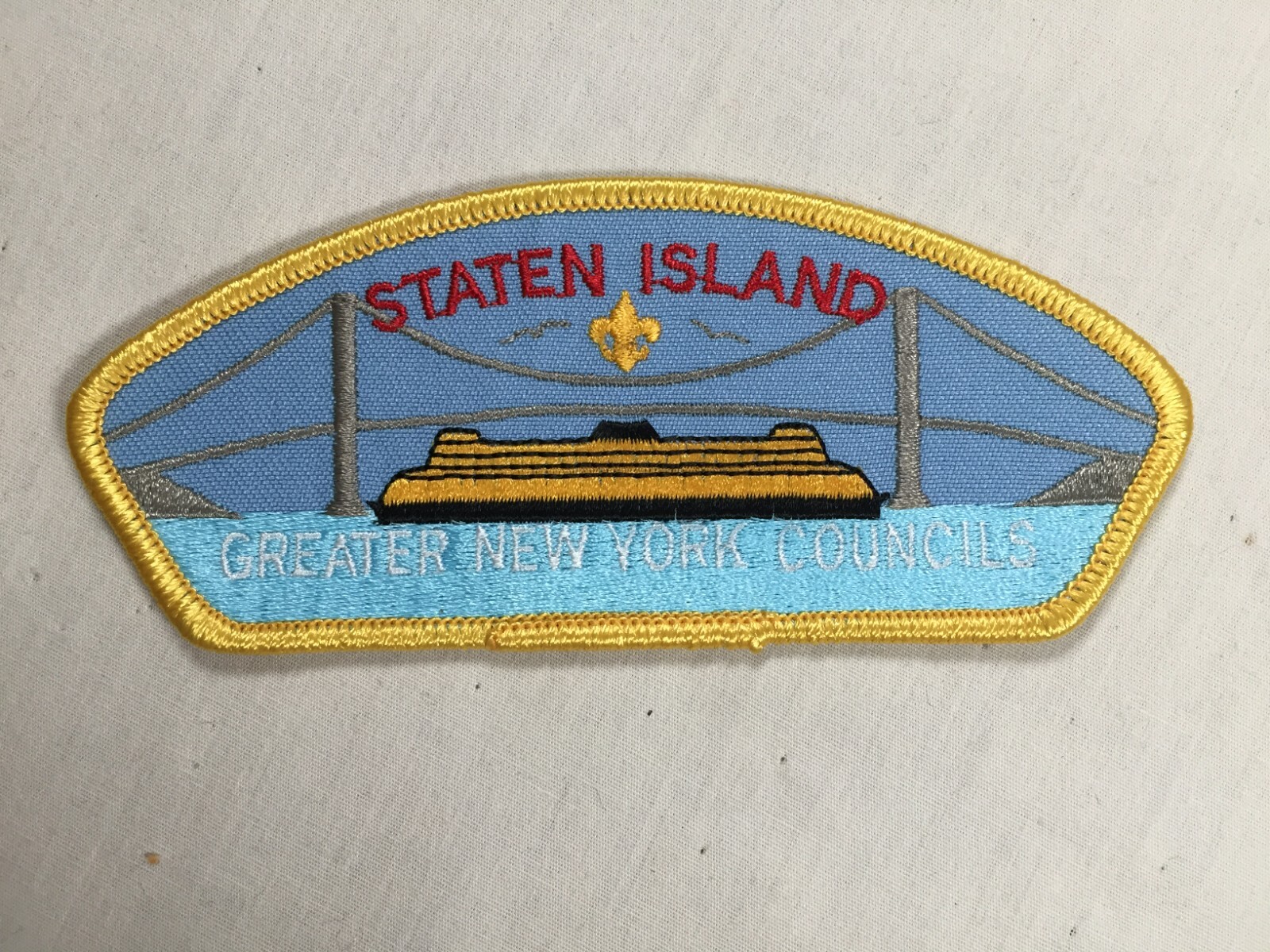 Greater New York Council staten Island twill BSA CSP Patch | eBay