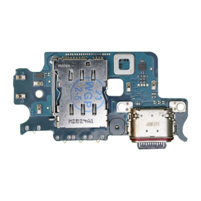 Charge Port SIM Card Reader Board for Samsung Galaxy S23 US Replacement ...