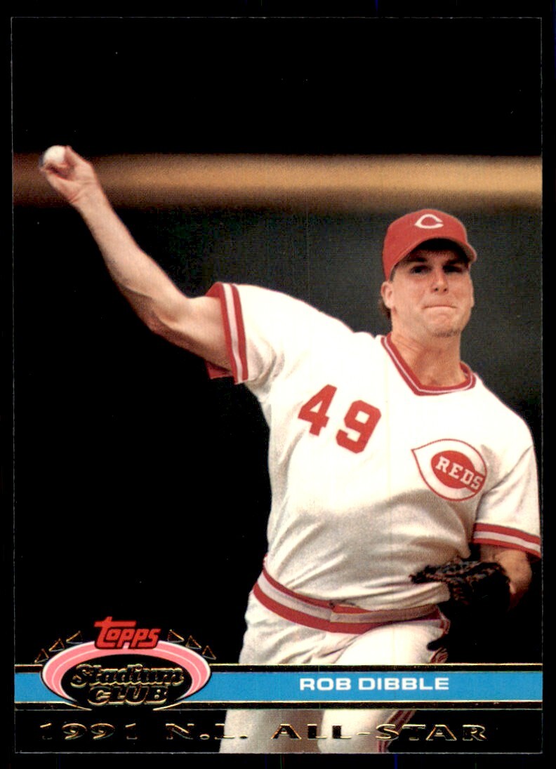 1991 Stadium Club Stadium Set Rob Dibble Baseball Cards #36 | eBay