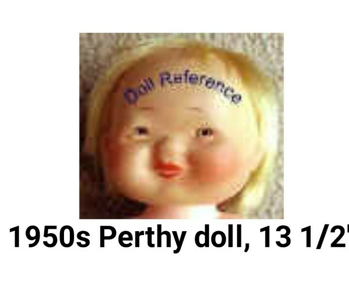 VERY RARE 1950s Horsman Perthy Doll / Percy Doll, 13.5" all vinyl Asian ...